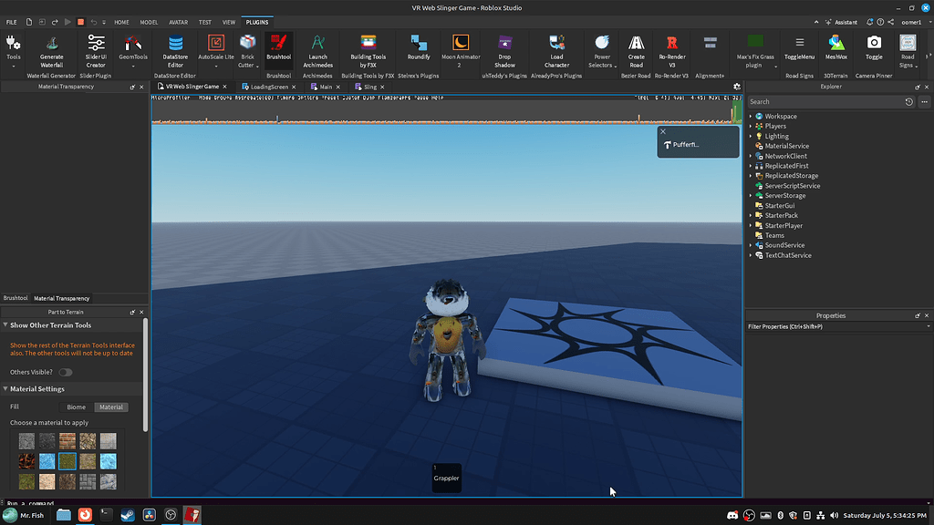 Walking animation overriding tool animation, even when I set the priority to action - Scripting ...