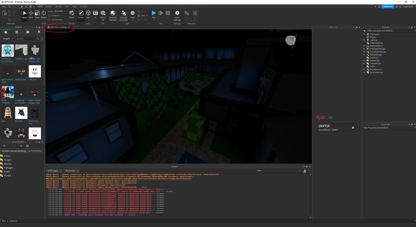 Studio doesn't Select certain parts - Studio Bugs - Developer Forum | Roblox