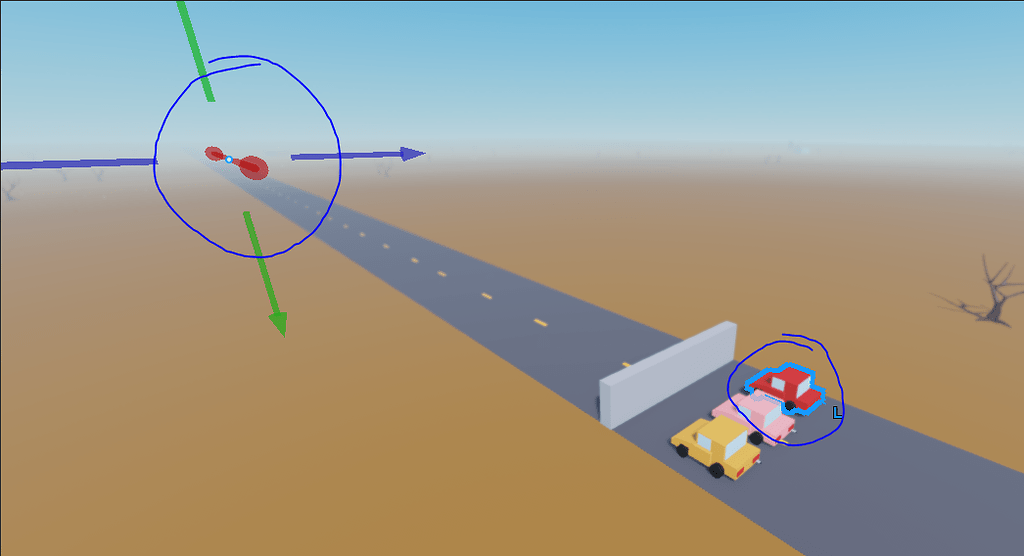 Movement Handles Of A Model Are Far From The Model Itself Scripting Support Developer Forum