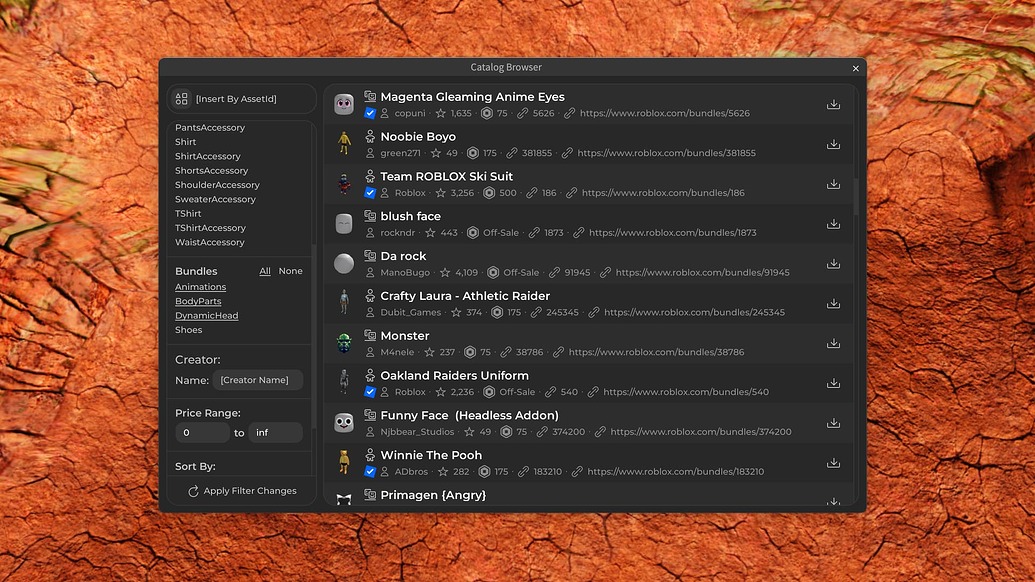 The premier avatar editor & character loader | CFS - Community ...