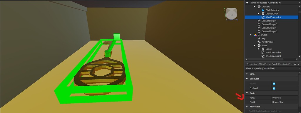 How Should I Attach A Part To A Tweened Part Building Support Developer Forum Roblox