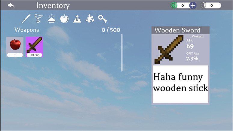 Thoughts on backpack GUI? - Creations Feedback - Developer Forum | Roblox