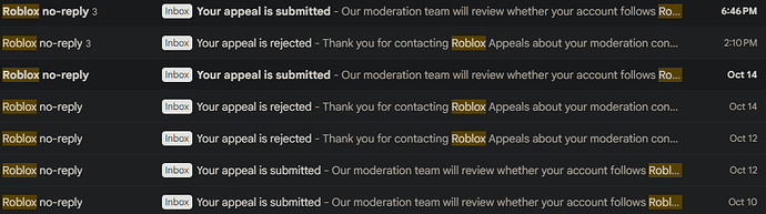 All my accounts were terminated (empty ban message) - Platform Usage ...