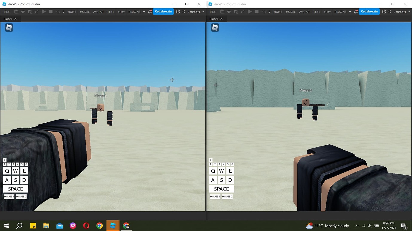 Motor6D transform works on Server but not when 2 players play the game - Scripting Support ...