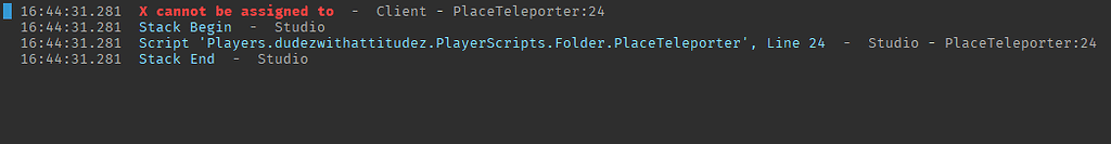 Why cant I assign any value to my CFrameValue? - Scripting Support - Developer Forum | Roblox