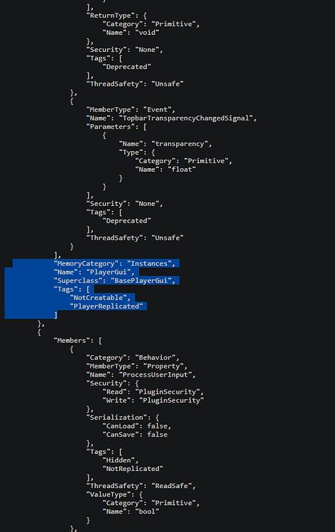 How do I get a list of all instance class names with a modulescript or ... How do I get a list of all instance class names with a modulescript or ...