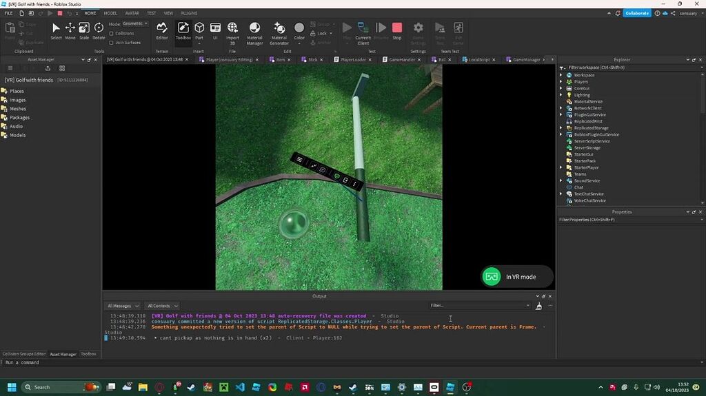Help With Vr Teleport Scripting Support Developer Forum Roblox 