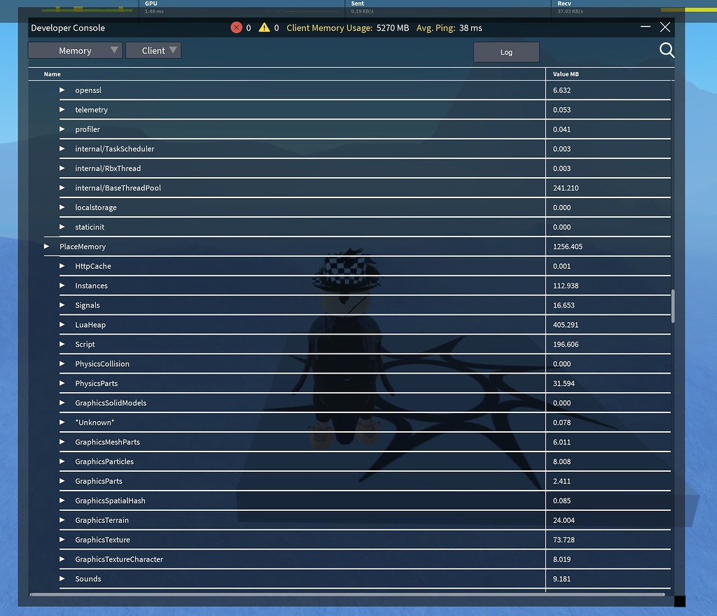 Untracked Memory {Closed} - Scripting Support - Developer Forum | Roblox