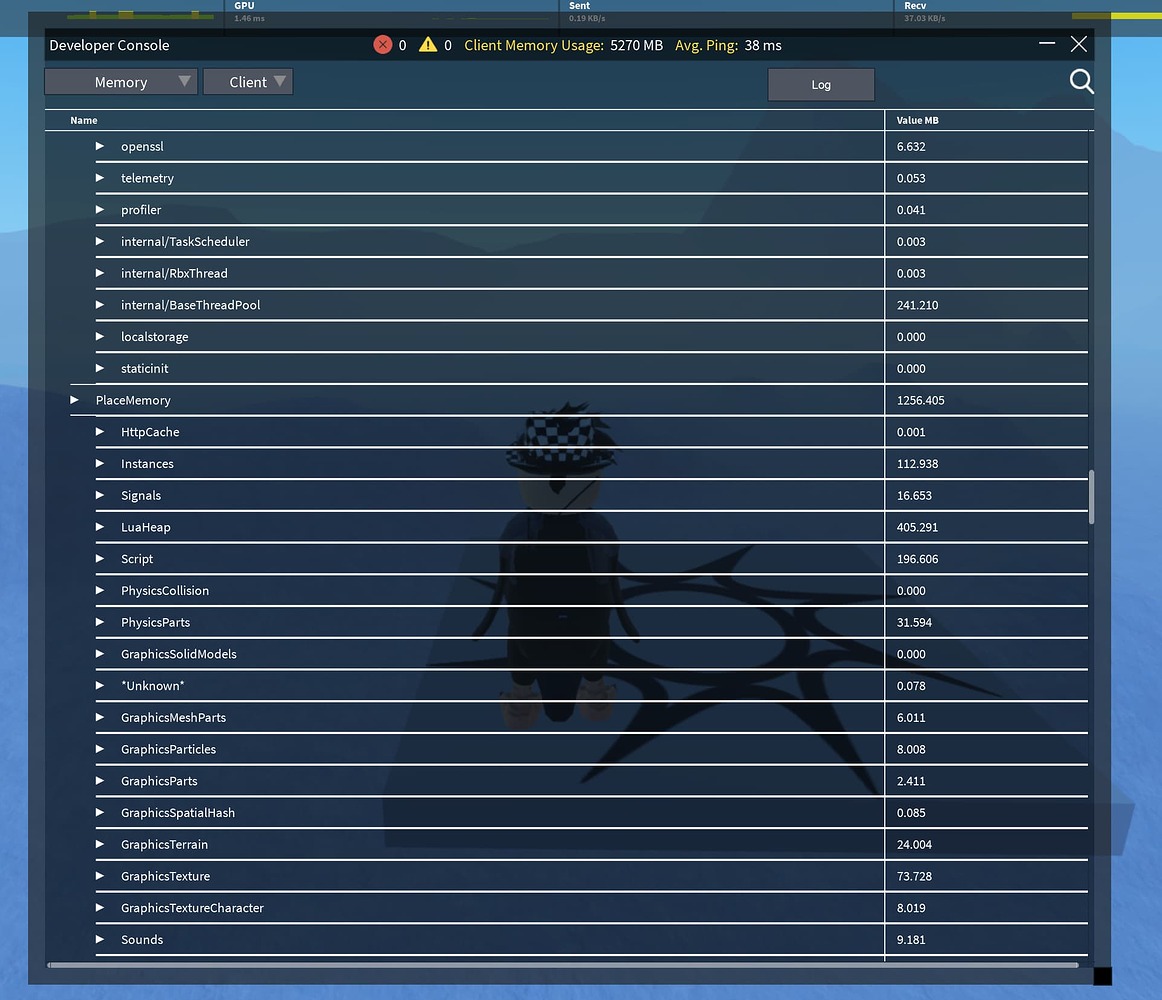 Untracked Memory {Closed} - Scripting Support - Developer Forum | Roblox