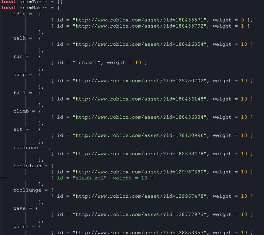 I have a question for movement animation updating - Scripting Support - Developer Forum | Roblox