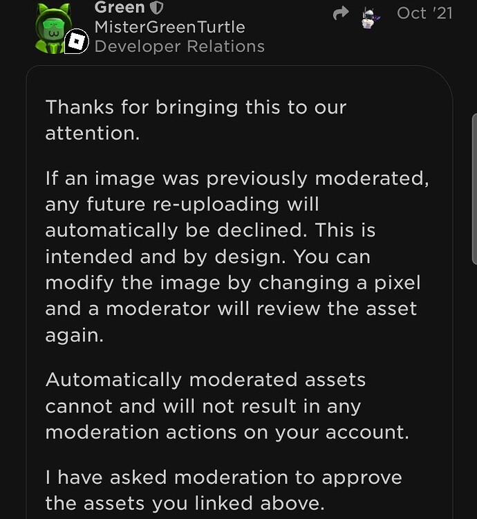 Do not ban users! - Website Features - Developer Forum | Roblox