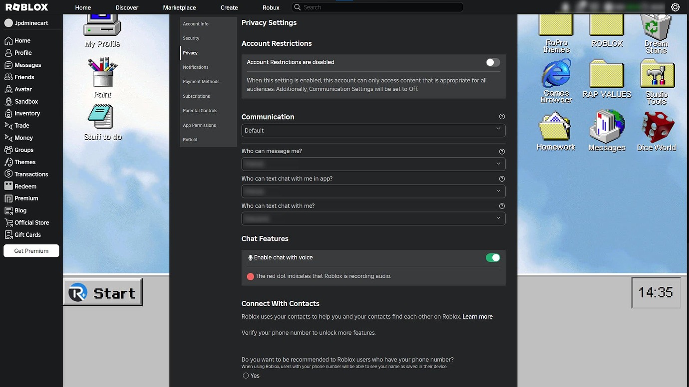 Unable to access Roblox Face Tracking - Platform Usage Support ...