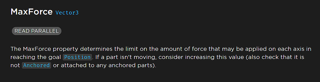 Issue with AlignPosition - Scripting Support - Developer Forum | Roblox