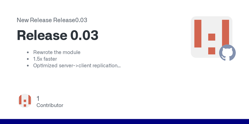 DynamicTables - Server->Client Replication for tables! - Community Resources - Developer Forum ...