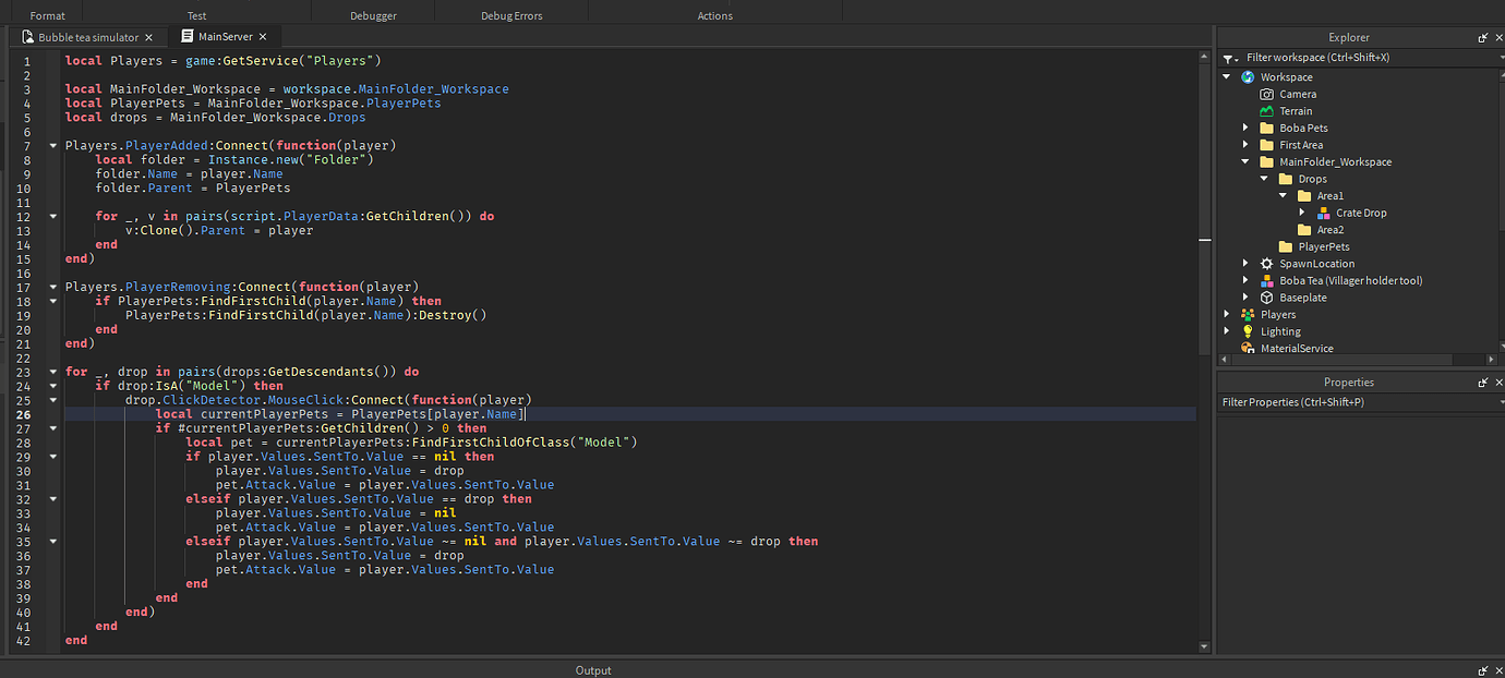 ClickDetector not working for pets to attack - Scripting Support - Developer Forum | Roblox