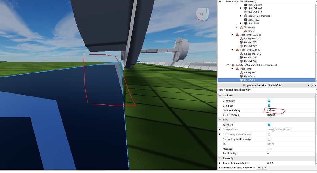 Problem with MeshPart Collision (Came back again) - Platform Usage Support - Developer Forum ...