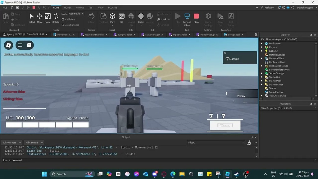 Linear velocity strafing problem - Scripting Support - Developer Forum ...
