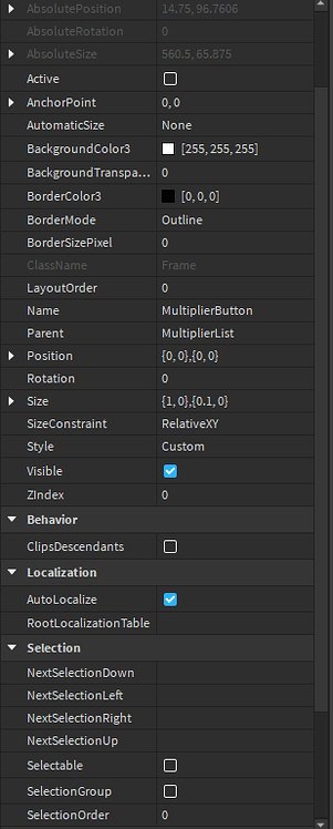 Scrolling Frame On Surfacegui Glitch Scripting Support Developer Forum Roblox 3230