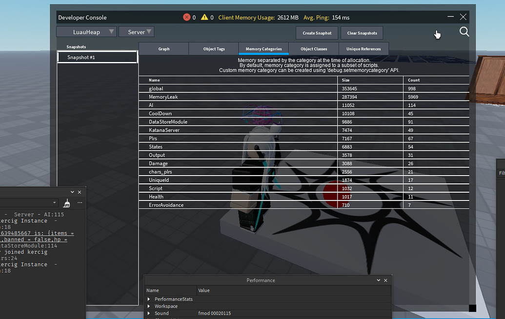 Intermediate Scripter: How to Detect & Solve Memory Leaks? - Scripting Support - Developer Forum ...
