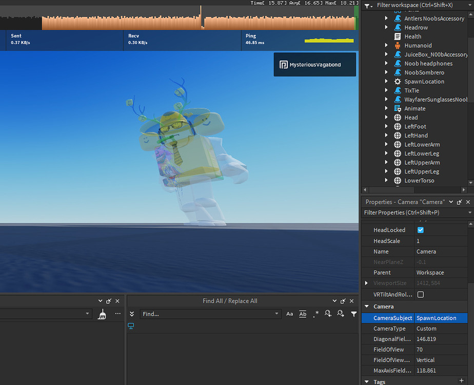 Setting different camera subject removes local transparency on camera change - Scripting Support ...