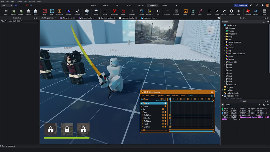 Animation Not Applying Correctly on Motor6D Weapon - Scripting Support ...