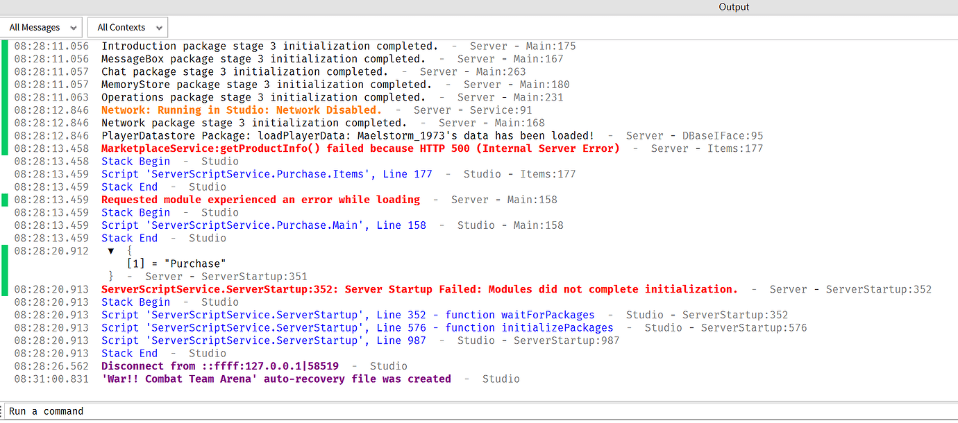 [Resolved] Studio play solo generates various network errors - Studio ...