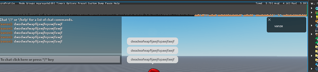 ExperienceChatMain is Extremely Slow - Engine Bugs - Developer Forum | Roblox