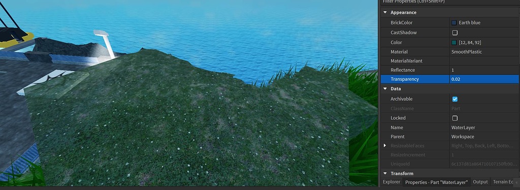 Slightly transparent object renders above more transparent object ...