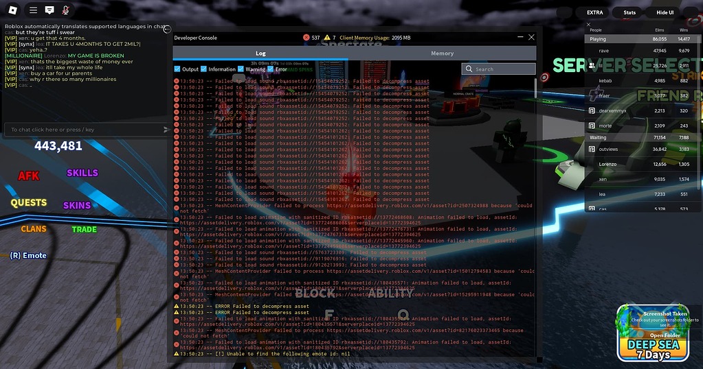 Roblox Assets Not Loading - Engine Bugs - Developer Forum | Roblox