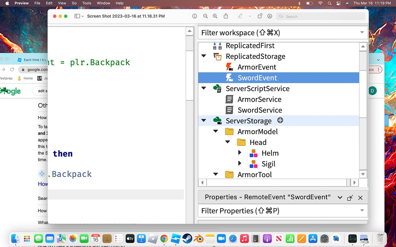 Each time I try to clone back my unequipped armour tool, it clones way too much - Scripting ...