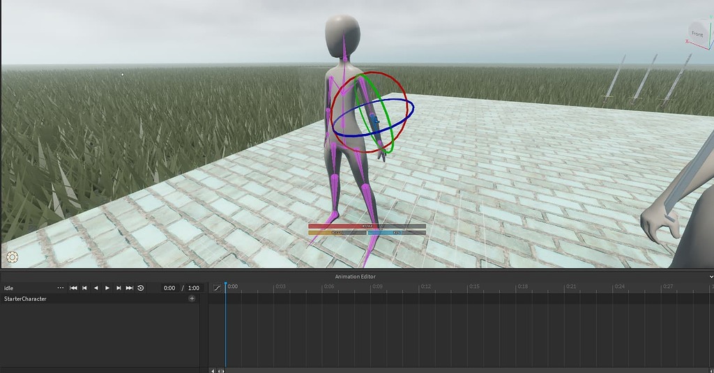 How to rotate bones in world space in animation editor? - Art Design ...