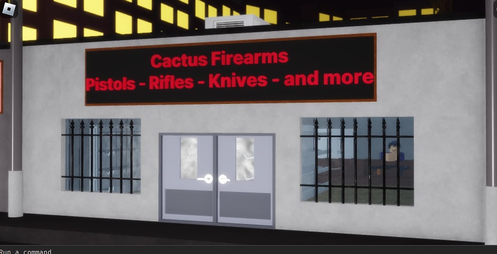 Looking for feedback on Gun Store I made for my game! - Creations ...