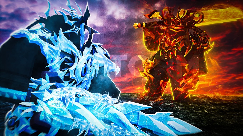 Fire VS Ice / Roblox GFX - Creations Feedback - Developer Forum | Roblox