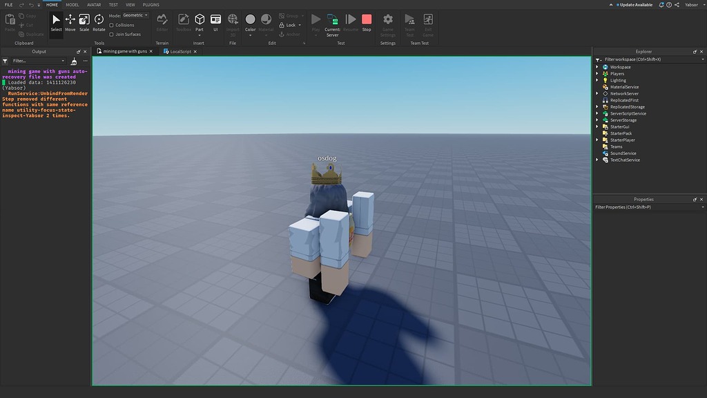 View Model randomly starts moving forward and not facing towards camera - Scripting Support ...