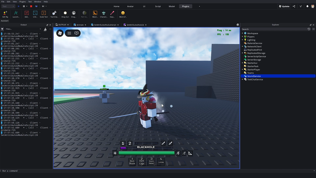 How can i update the animation instantly instead of moving the ...