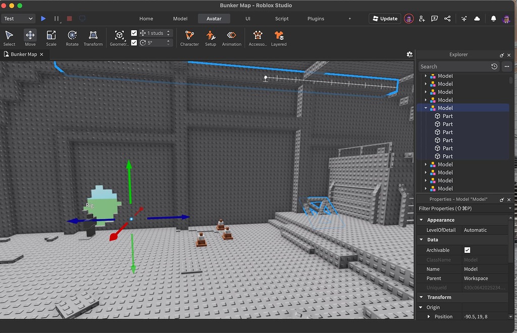 Pivot Point is stuck when moving model - Building Support - Developer ...
