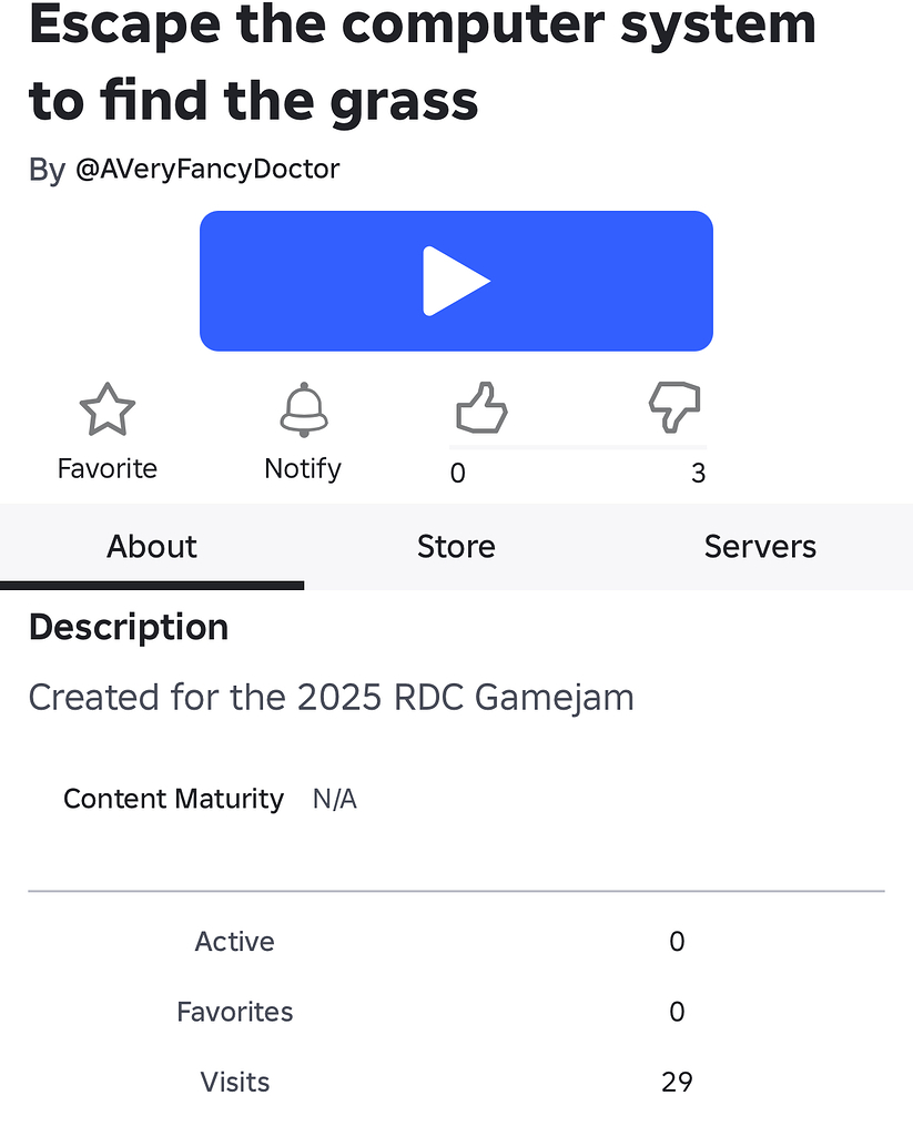 Why is my game getting such negative feedback? - Creations Feedback ...