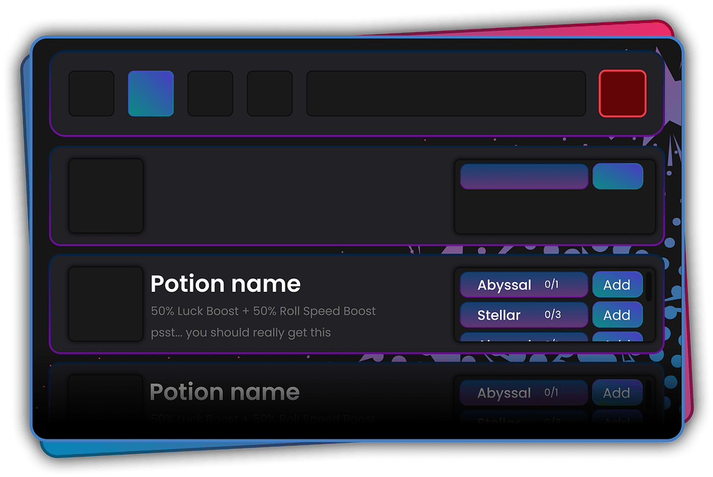 Aura RNG Menu UIs - Creations Feedback - Developer Forum | Roblox