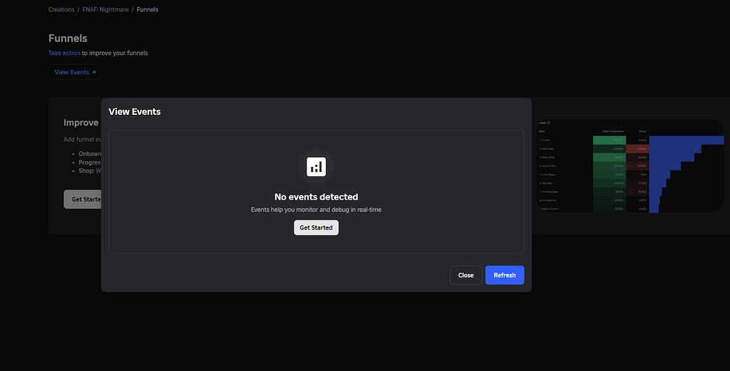 Funnel Events not showing up in dashboard - Scripting Support ...