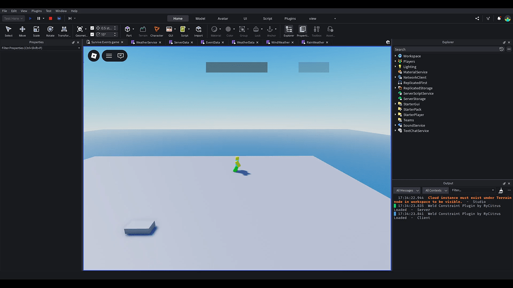 Wind Push Problem - Scripting Support - Developer Forum | Roblox