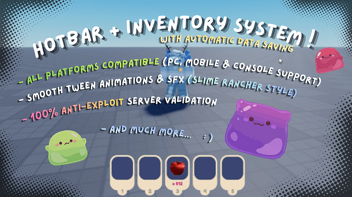 # [Paid] Ultimate Stylized Inventory & Hotbar Framework — Responsive ...
