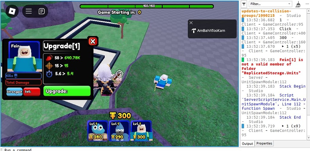 Unit Limit Fix | Tower Defense game | - Scripting Support - Developer Forum | Roblox