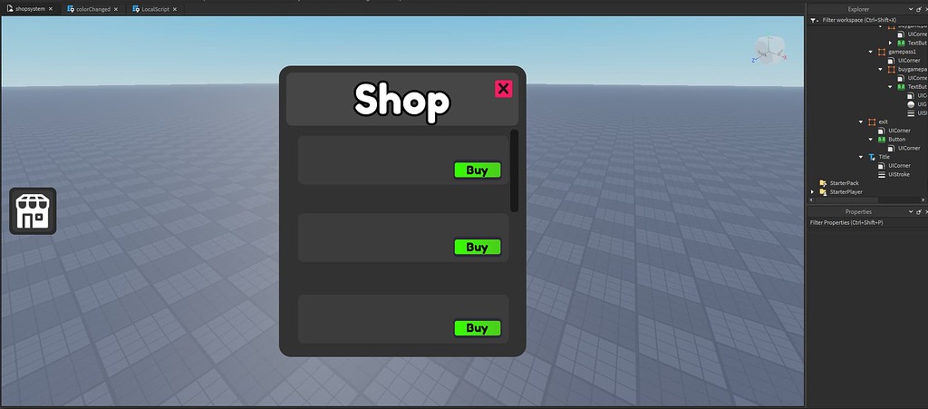 I made a ShopGUI, but I don't know how to adjust the scale on each device - Art Design Support ...
