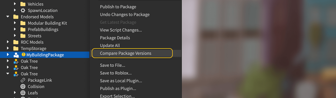 Introducing Package Diffs! - Announcements - Developer Forum | Roblox