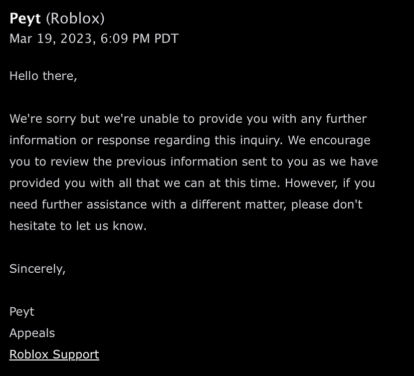 Voice chat moderation : Moderation reason needs to be given when banned ...