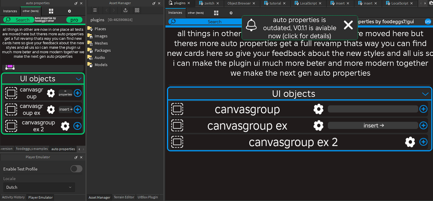 Feedback on new ui plugin auto properties - Creations Feedback ...