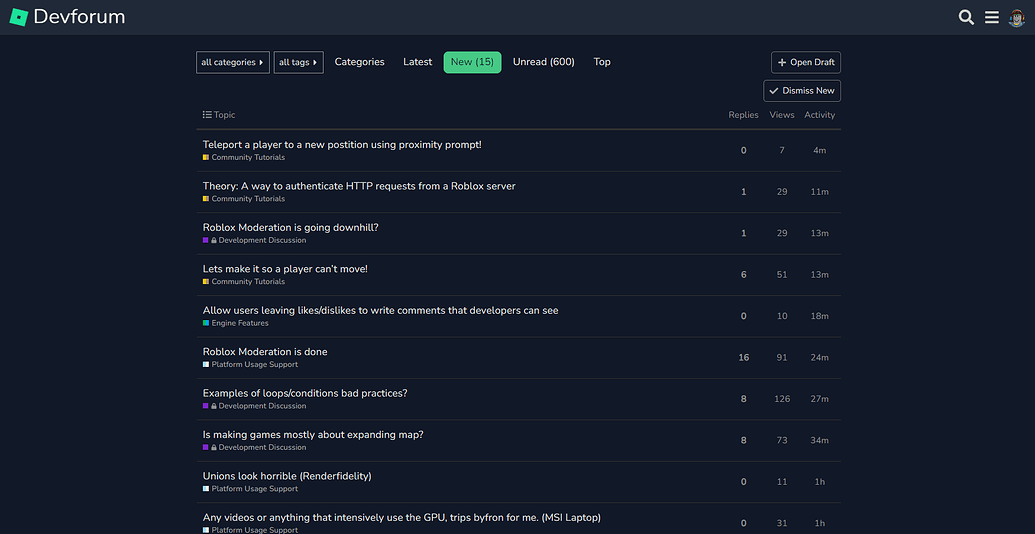 DevStyle (V2) Devforum Redesign - Community Resources - Developer Forum ...