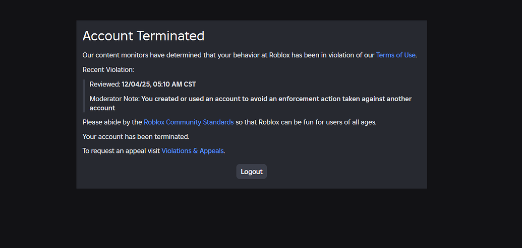 (Reinstated 12/16/2025)(Banned AGAIN 01/14/2026) - Account hacked ...