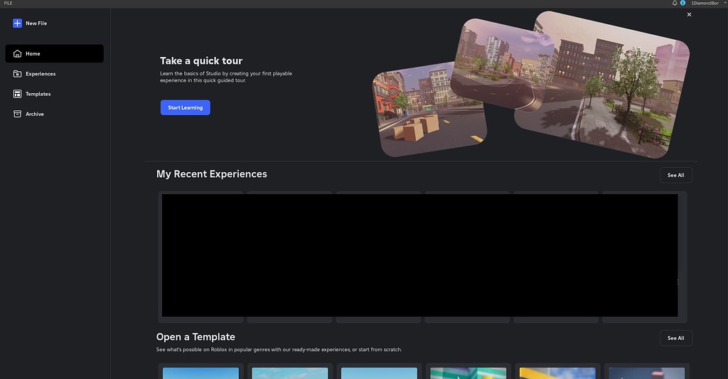 How can I disable/toggle/turn off Studio's new home/landing UI? - Platform Usage Support ...