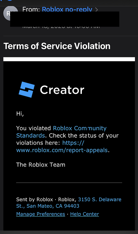 I have an unshown violation? - Platform Usage Support - Developer Forum ...